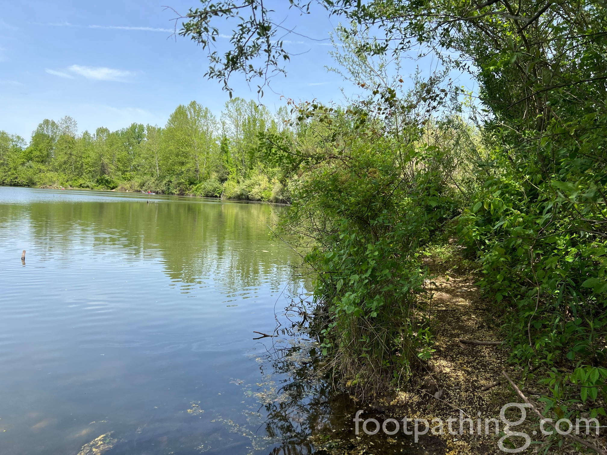 Giving Pond | footpathing