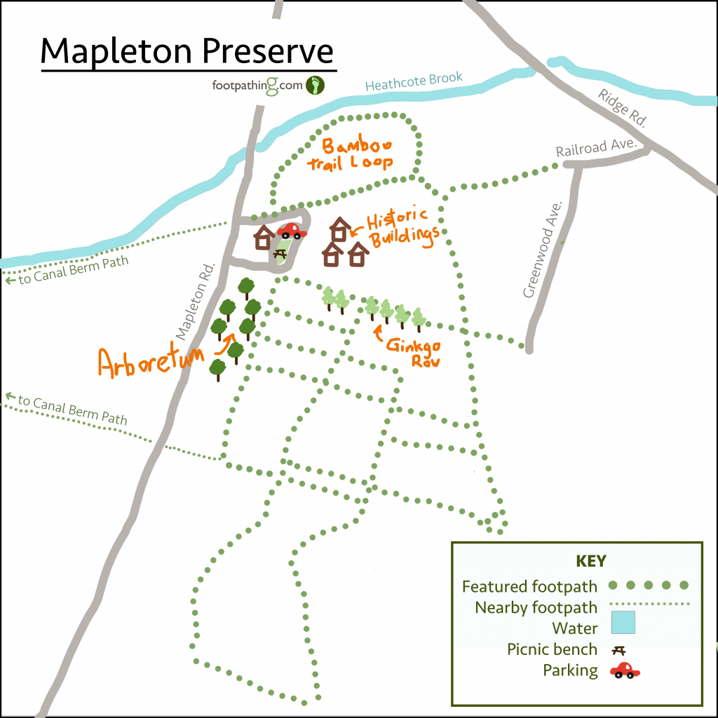 Mapleton Preserve Trail | footpathing